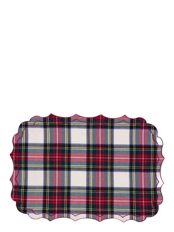 BORGO DELLE TOVAGLIE Scottish Florence Placemat - White