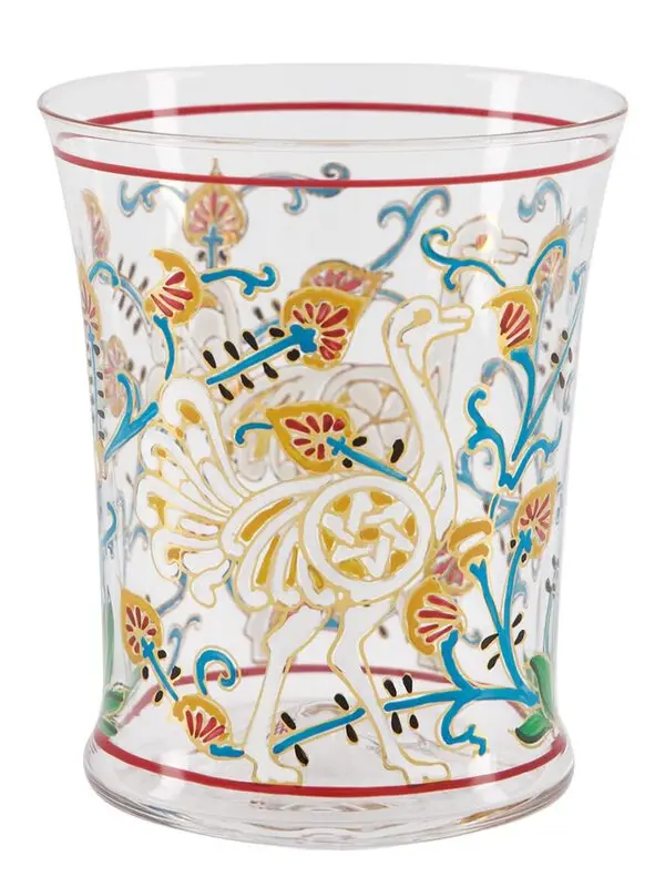 LOBMEYR Alhambra Ostriches Arabian Tumbler - Multicolour