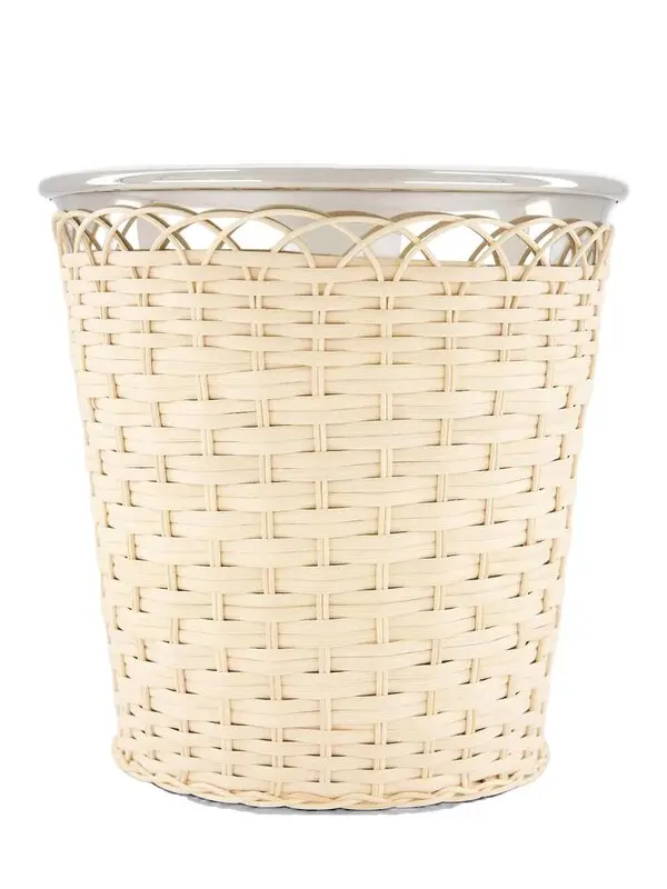 GIOBAGNARA Menton Rattan Champagne Bucket N°1 - Beige
