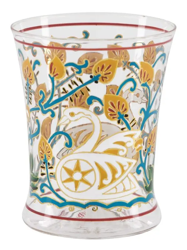 LOBMEYR Alhambra Swans Arabian Tumbler - Multicolour