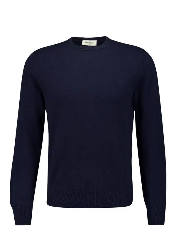 PIACENZA CASHMERE 1733 Cashmere Crewneck Sweater - Blue