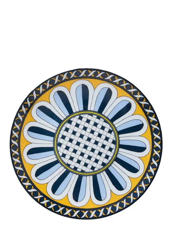 La DoubleJ Napoli Porcelain Side Plate - Multicolour