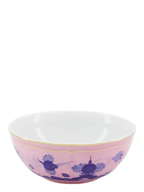 GINORI 1735 Oriente Italiano Azalea Porcelain Bowl - Pink