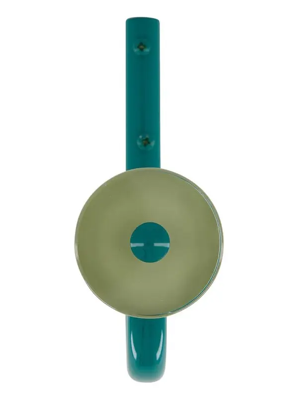 LAURENT BADIER Peacock And Green Acrylic Coat Hook - Blue