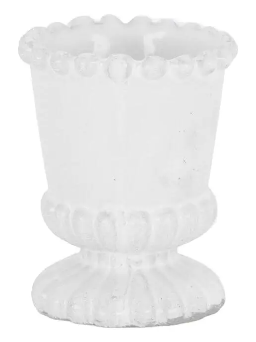 ASTIER DE VILLATTE Adélaïde Egg Cup With Beaded Rim - White