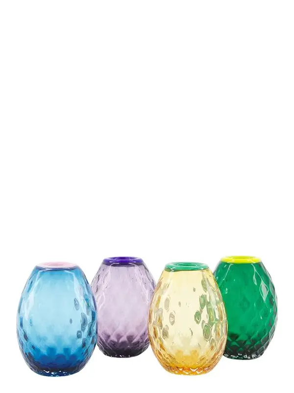 La DoubleJ Misty Rainbow Baby Egg Vases - Multicolour