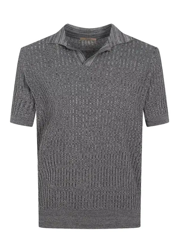 NUUR Knitted T-shirt - Grey