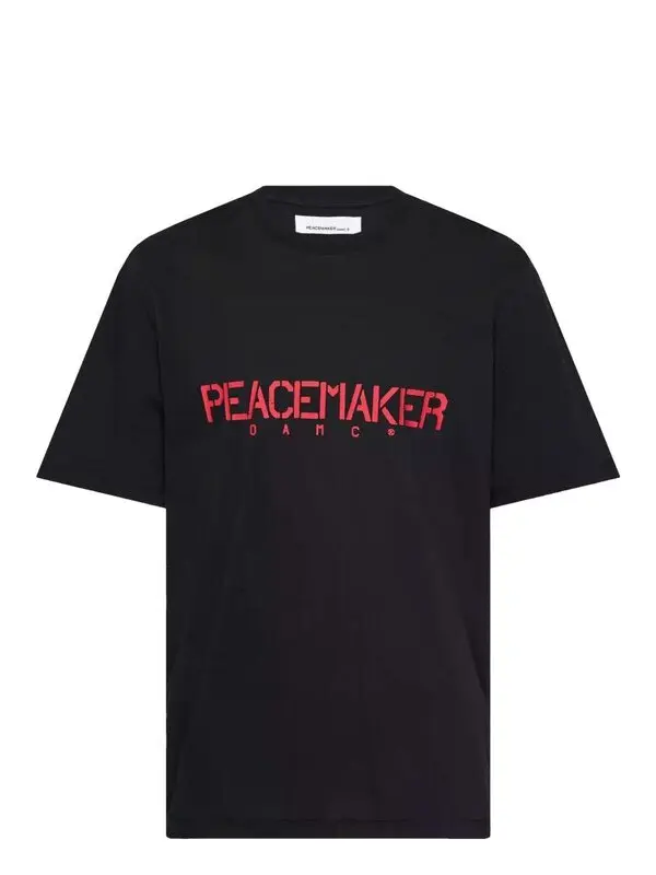 PEACEMAKER OAMC Logo-print T-shirt - Black