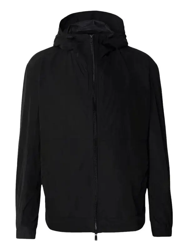BOSS Zip Hooded Jacket - Black