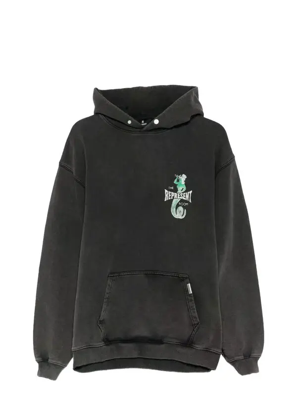 REPRESENT The Viper Room Dice Hoodie - Grey