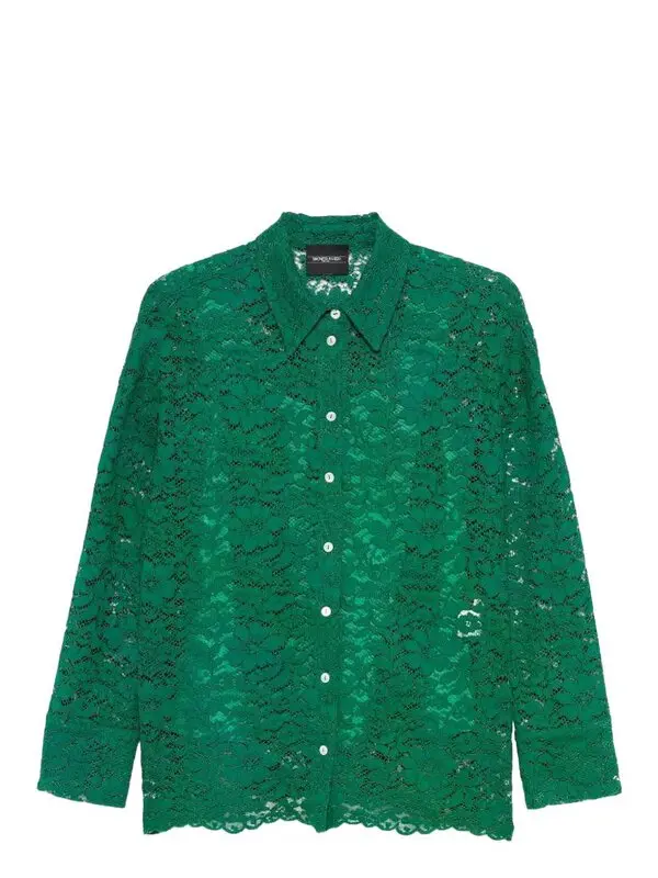 Simonette Ravizza Aretha Lace Shirt - Green