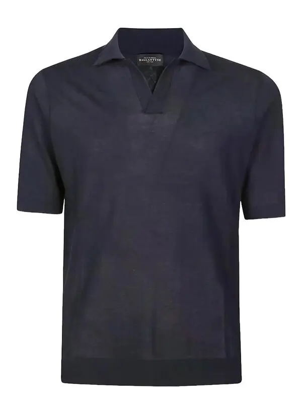 BALLANTYNE V-neck T-shirt - Blue