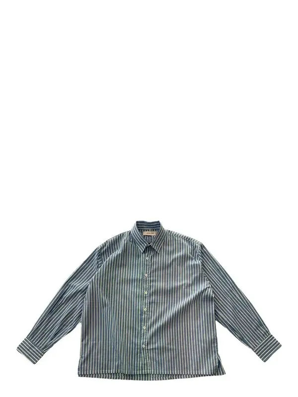 LAST CALL FOR Striped Shirt - Blue