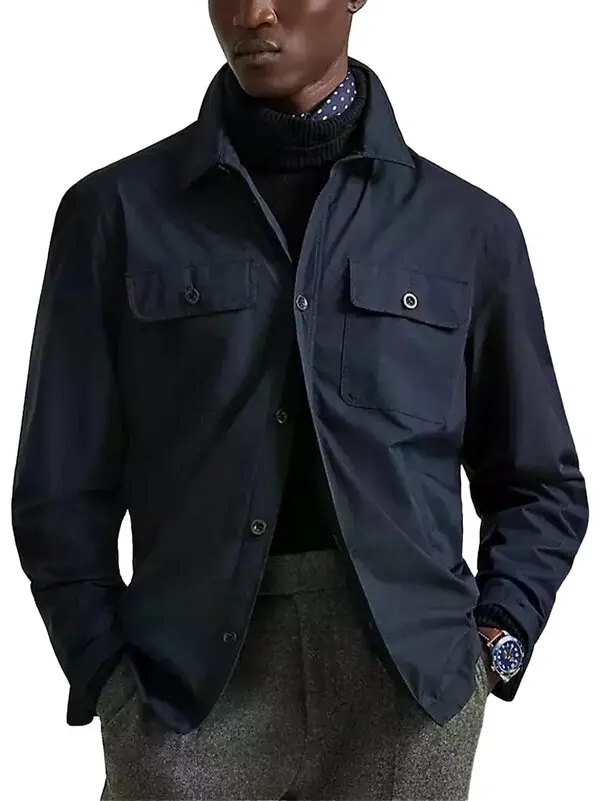 Polo Ralph Lauren Buttoned Flap-pocket Shirt - Blue