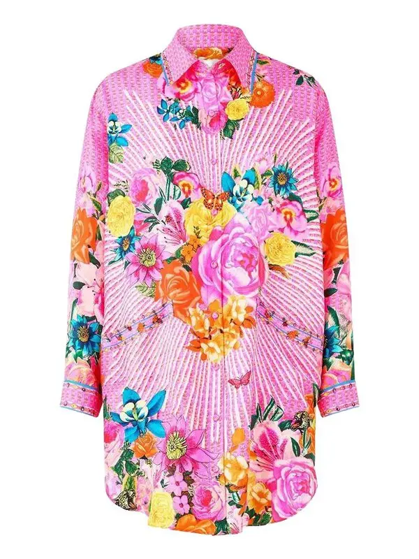Camilla Illustration Nation Tunic - Pink