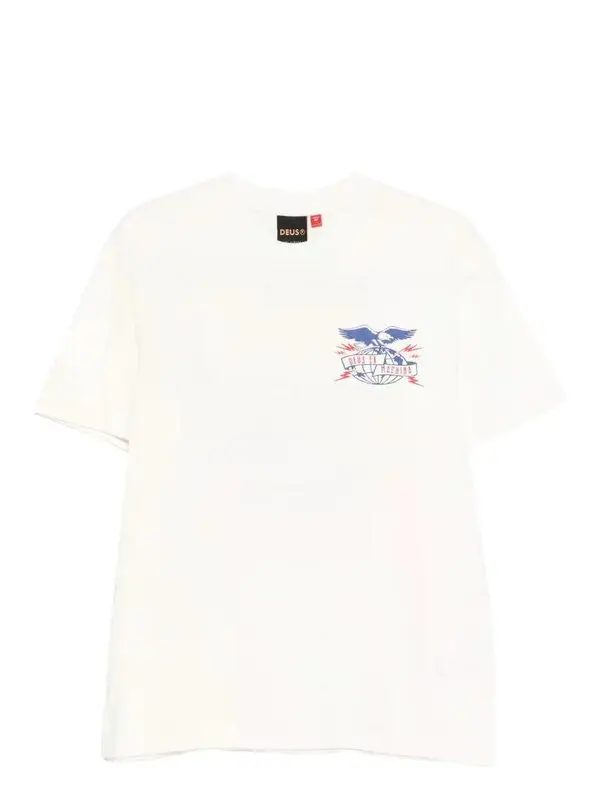 Deus Ex Machina Claw-some Whizz Print T-shirt - Neutrals