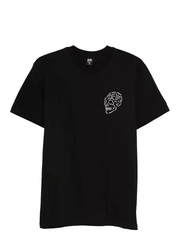 Deus Ex Machina Venice Skull-graphic T-shirt - Black