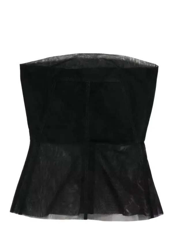 Rick Owens Bustier Top - Black