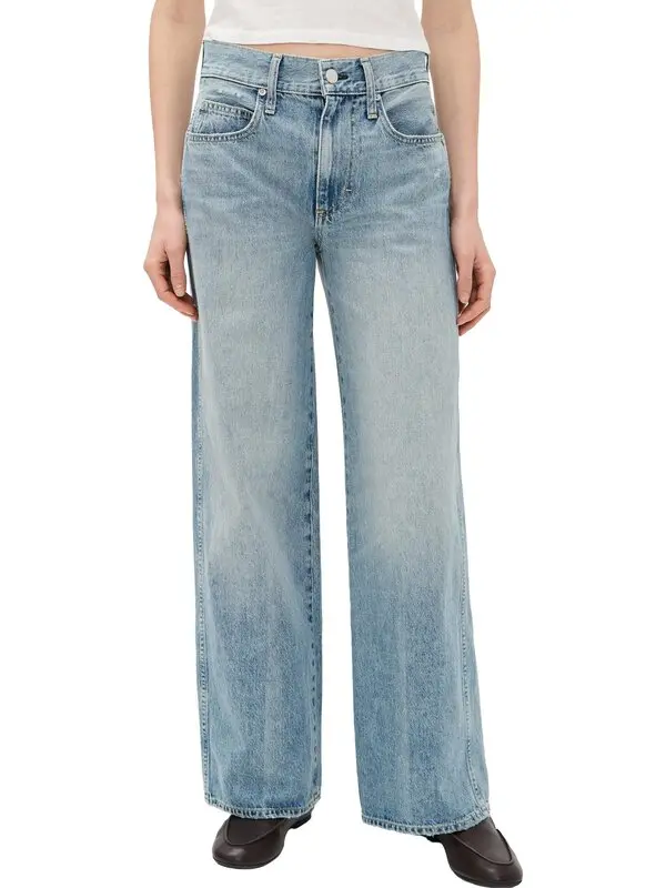 AMO Kira Wide Leg Jeans - Drift