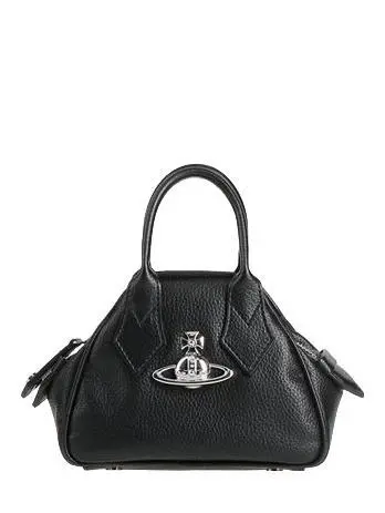 VIVIENNE WESTWOOD Leather Handbag - Black