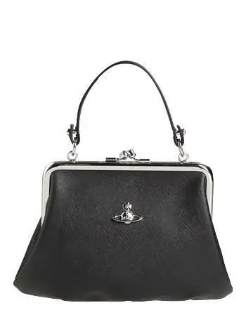 VIVIENNE WESTWOOD Handbag With Detachable Straps - Black