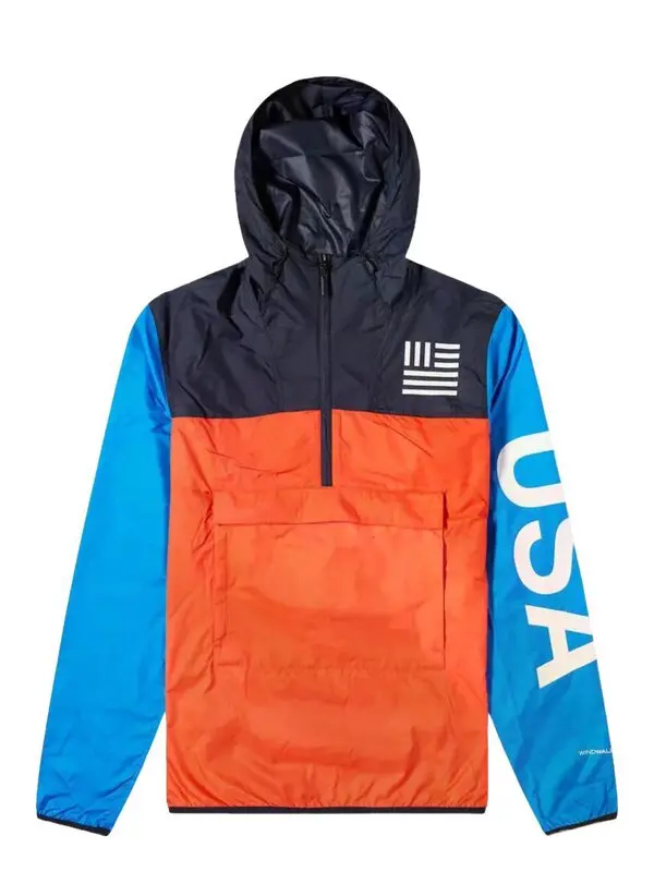 The North Face Printed Packable Jacket - Orange