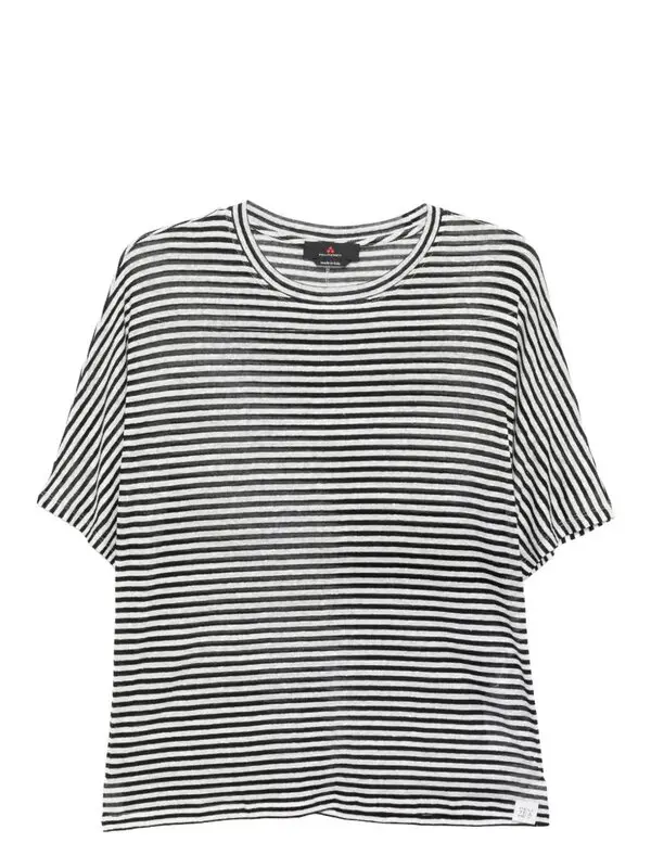 Peuterey Striped T-shirt - Black