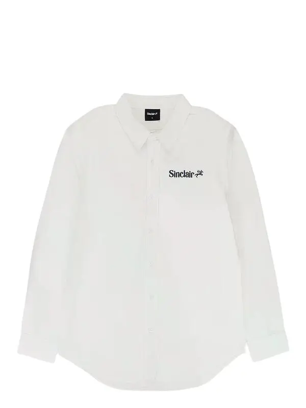 SINCLAIR Button-up Shirt - White