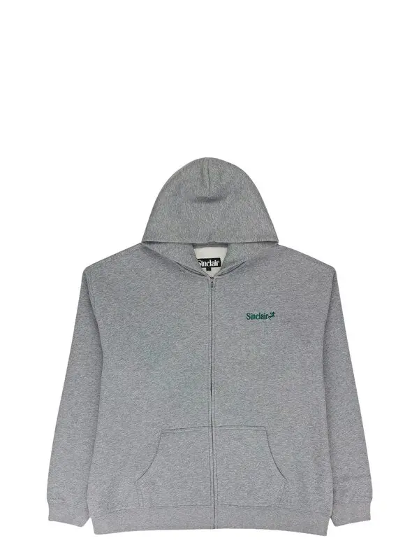 SINCLAIR Zip-up Hoodie - Grey
