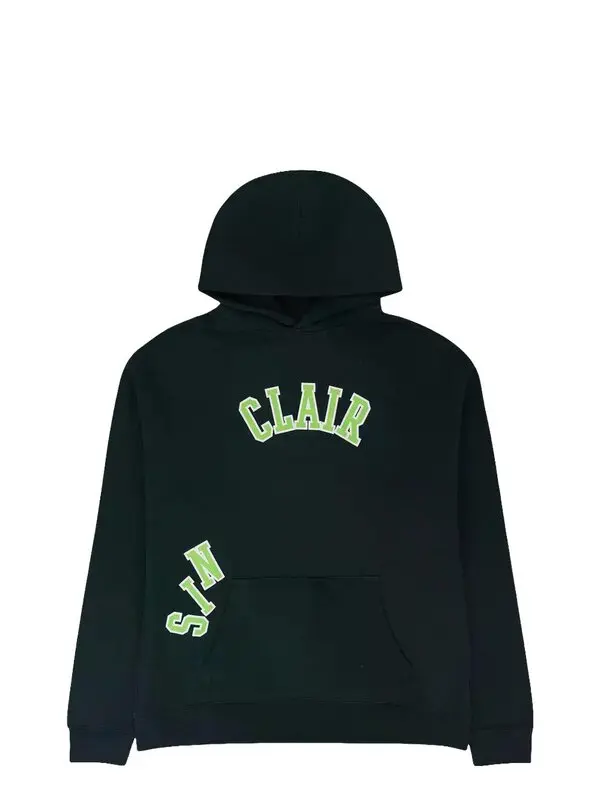 SINCLAIR Kangaroo-pocket Hoodie - Black