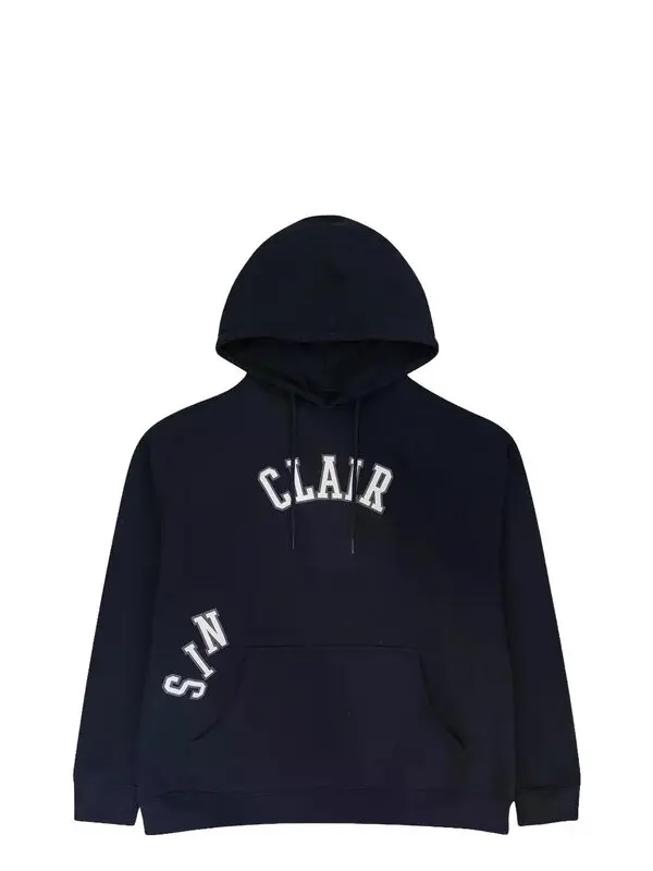 SINCLAIR Kangaroo-pocket Hoodie - Blue