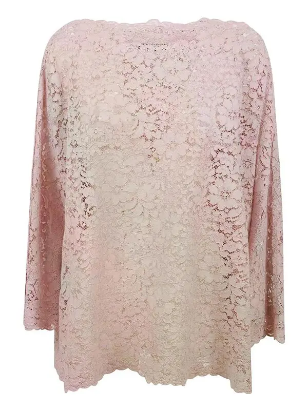 GIANLUCA CAPANNOLO Lace Blouse - Pink