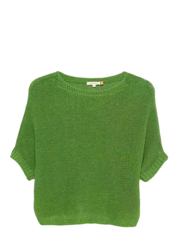 TALKING WALLS Juliette Knitted Pullover - Green