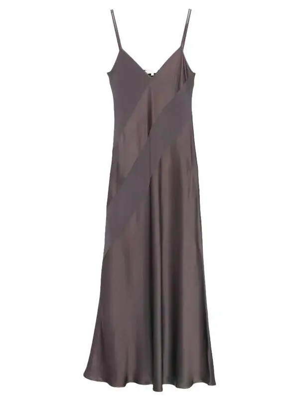 Antonelli Firenze Luna Paneled Maxi Dress - Purple