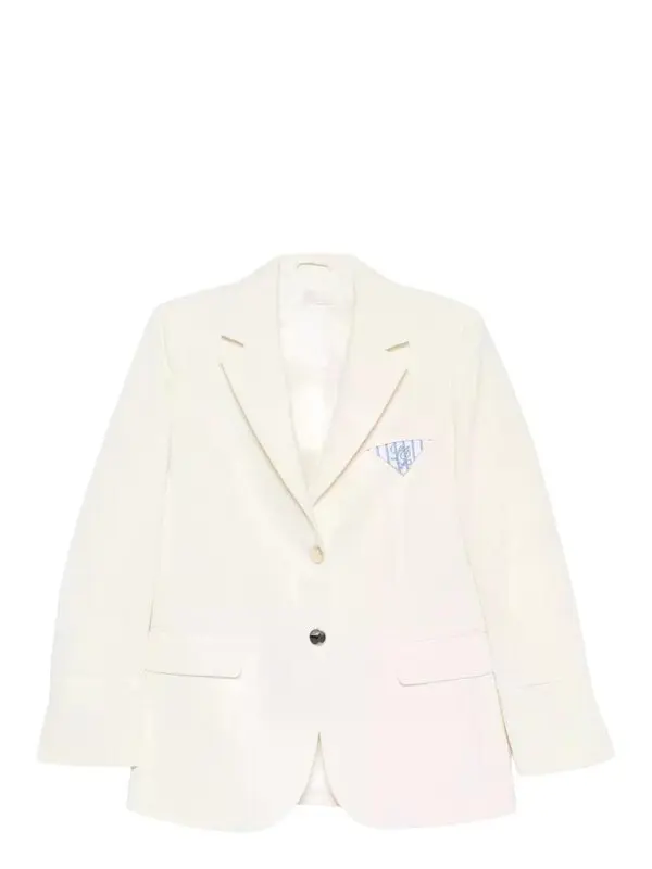 Liu Jo Notched-lapel Blazer - Neutrals