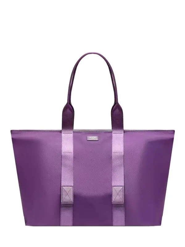 LANCEL Mistral Rollable Tote Bag - Purple