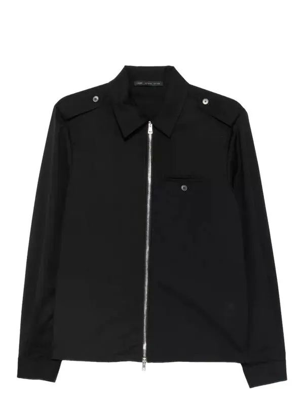 LOW BRAND Zipped Jacket - Black