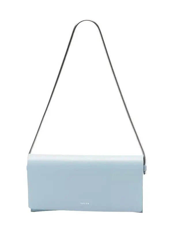 SALCE Logo-detail Clutch - Blue
