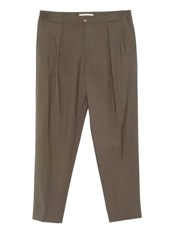 BRIGLIA 1949 Pleated Trousers - Green