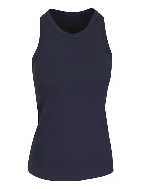 Brunello Cucinelli Racerback Knit Tank Top - Blue