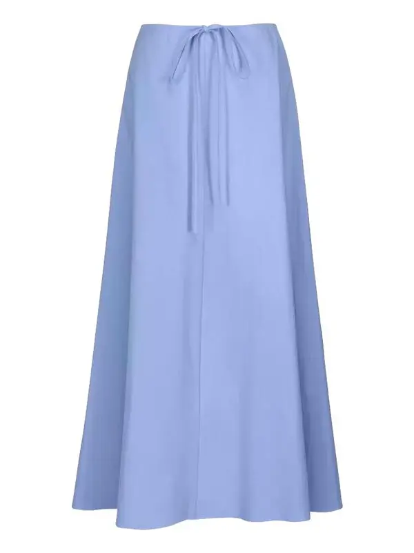 PETER COHEN Drawstring Skirt - Blue