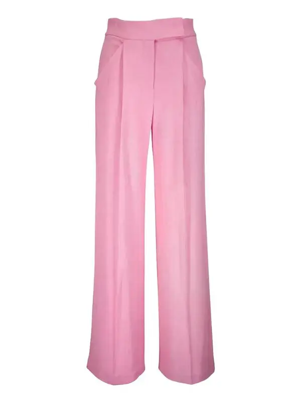 Veronica Beard Marbeau Wide Leg Trousers - Pink