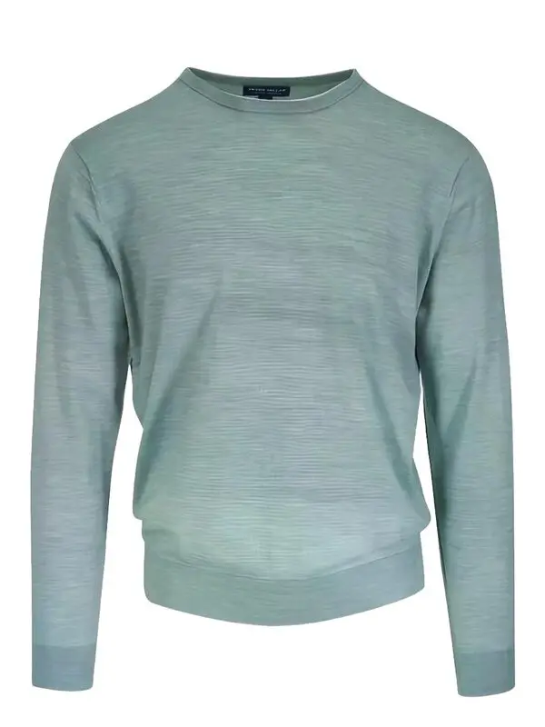 Peter Millar Long-sleeve Crew-neck Sweater - Green