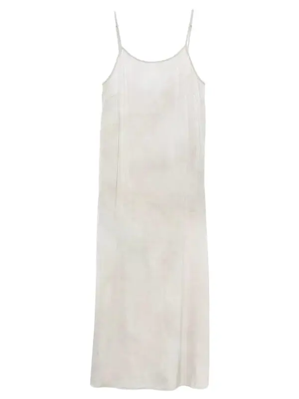 UMA WANG Anaya Spaghetti-strap Midi Dress - Neutrals