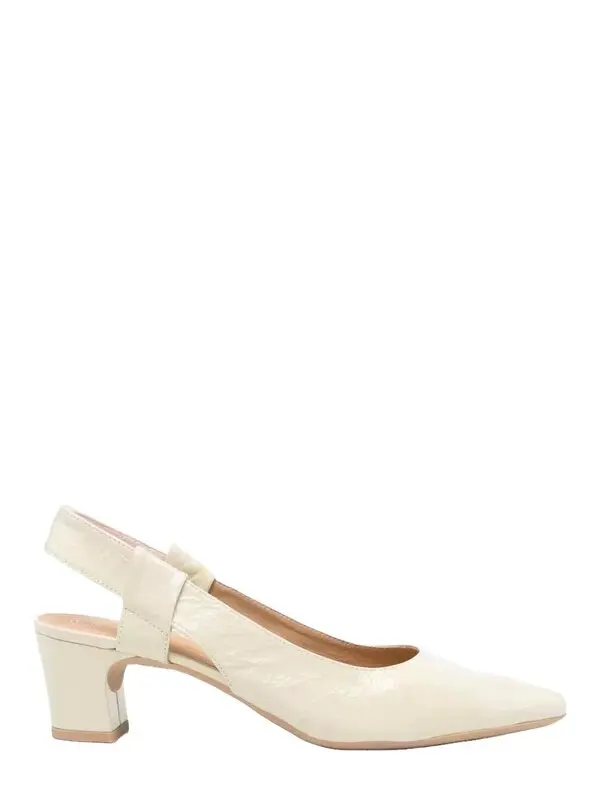 Unisa Javea Slingback Pointed Sandals - Neutrals