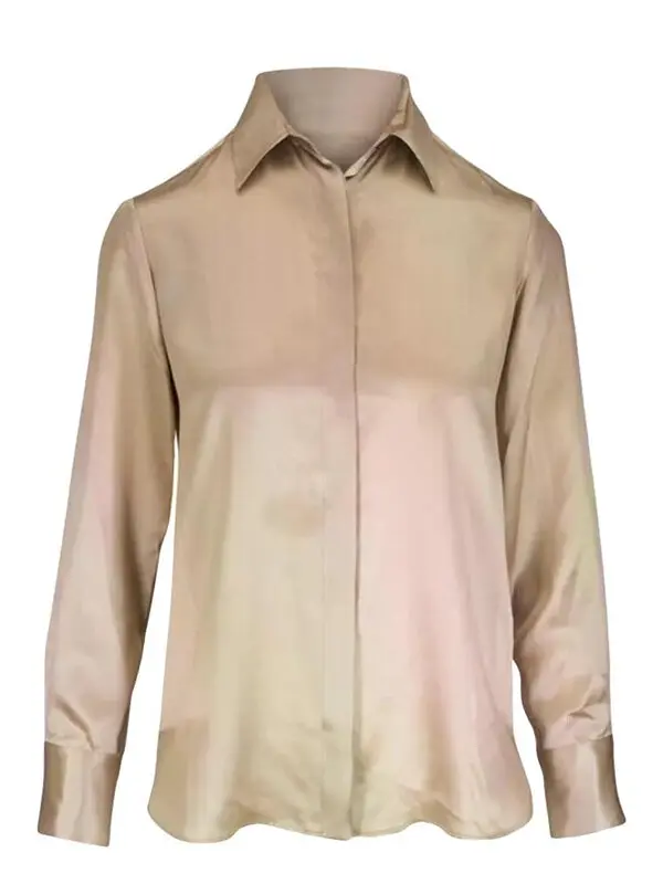 Kiton Silk Shirt - Neutrals