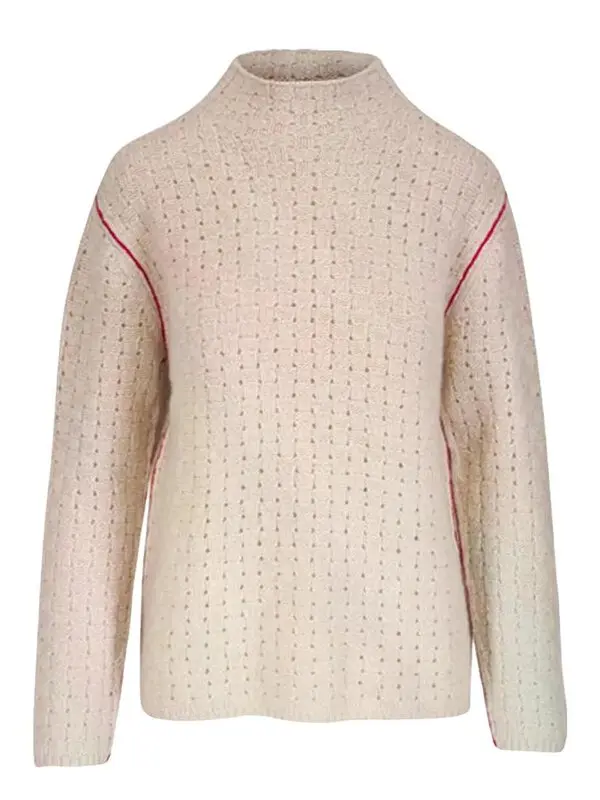 THE ELDER STATESMAN Open-knit Sweater - Neutrals