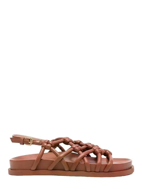 Agl Knots Sandals - Brown