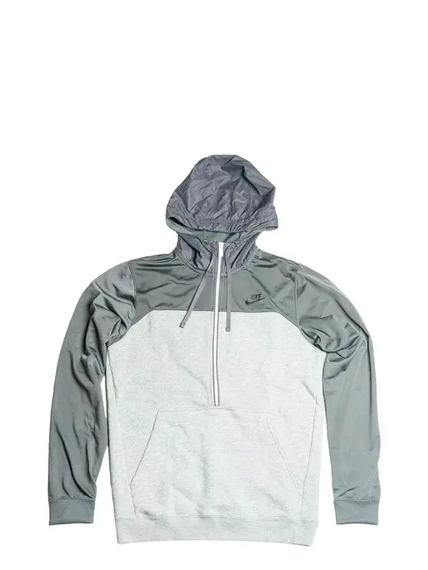 Nike Half-zip Fleece Hoodie - Grey