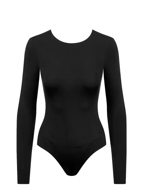 MAISON CLOSE Long-sleeve Chain Body - Black